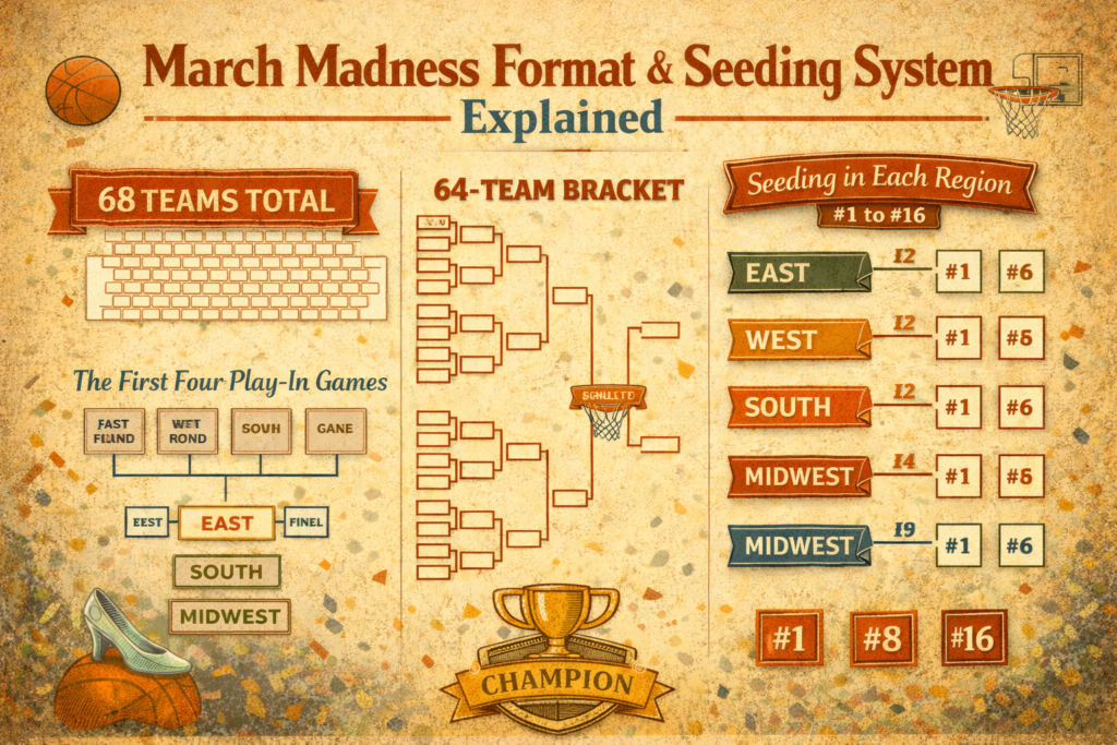 March Madness Format & Seeding System Explained