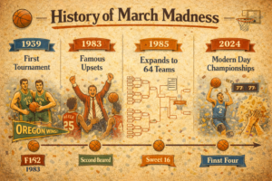 March Madness History 1939-2026