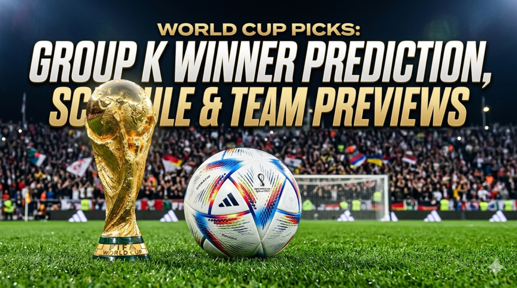 World Cup 2026: Group K Winner Picks, Schedule & Preview