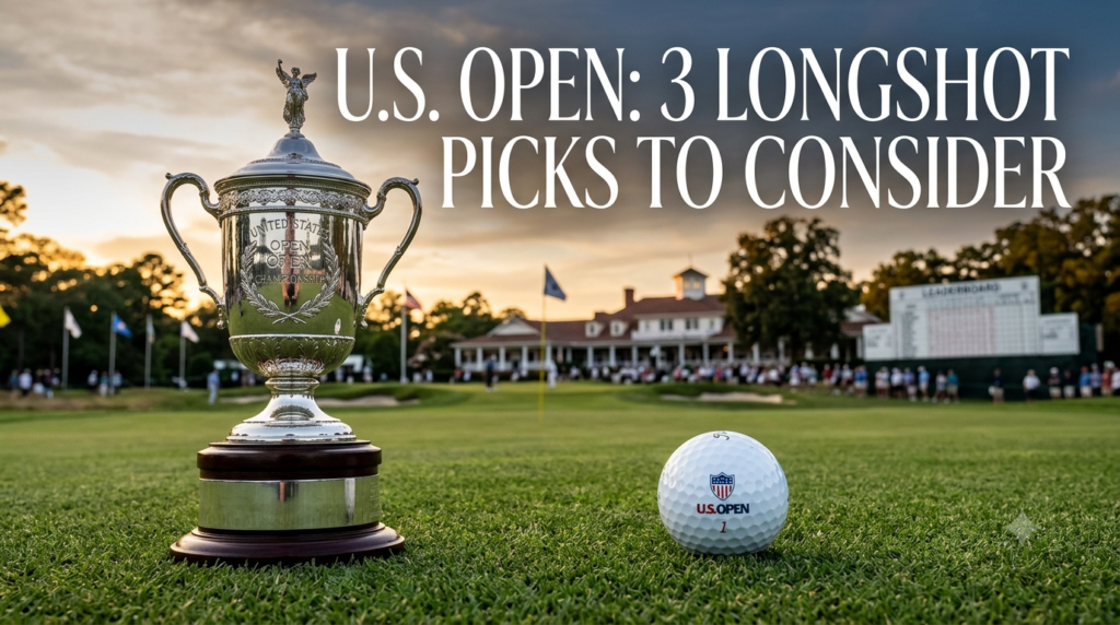 U.S. Open: 3 Longshot Picks - Vegas Odds